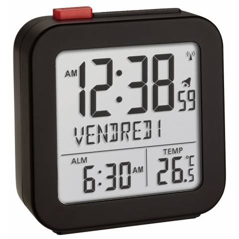 Réveil vedette LCD, Réveil plastique ecran digitale : La Boutique de la ...