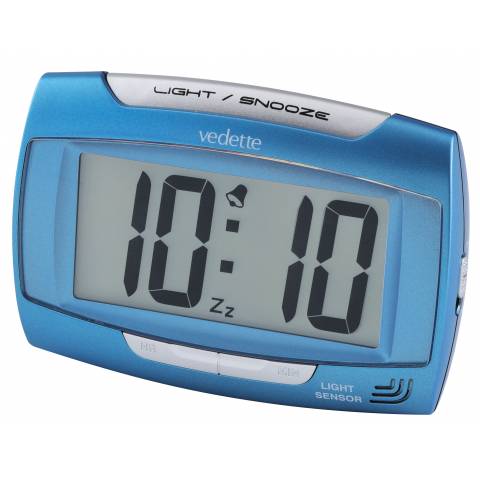 Réveil vedette LCD, Réveil plastique ecran digitale : La Boutique de la ...